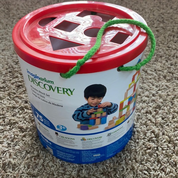 imaginarium discovery | Toys | Discovery Wooden Block Set | Poshmark
